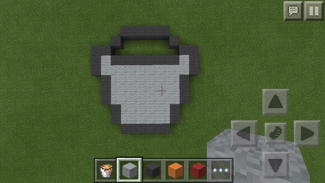 Bucket Of Water Pixel Art Pixel Art Design Pixel Art Minecraft