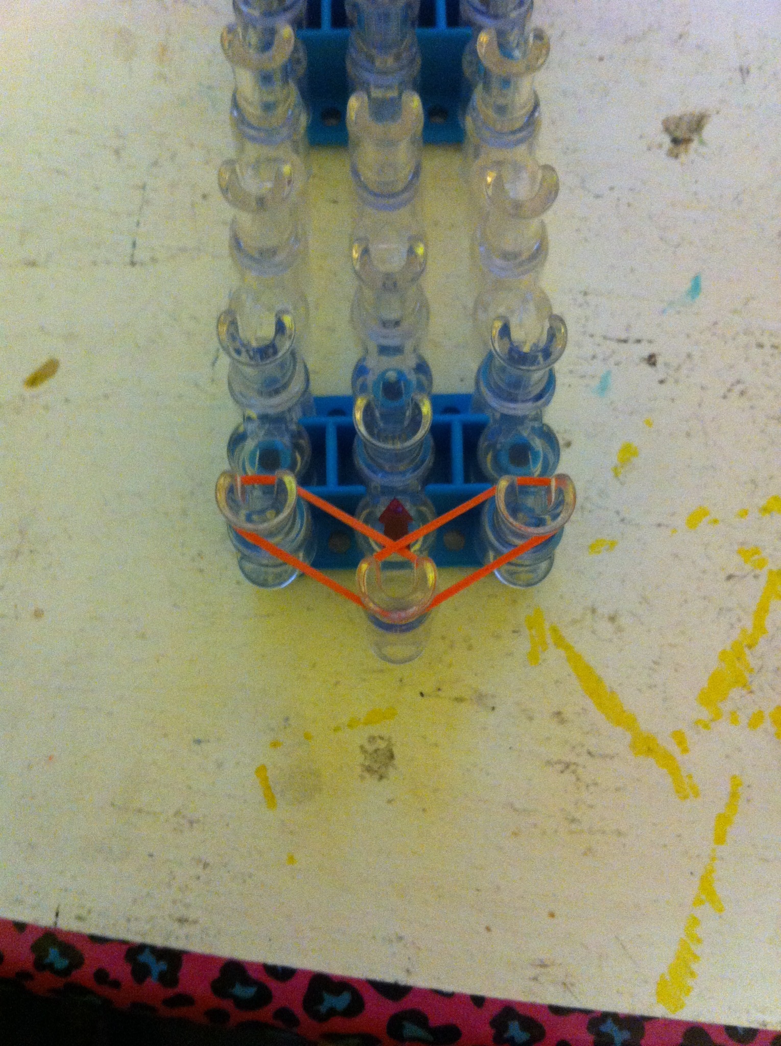 Double Rhombus Rainbow Loom Bracelets