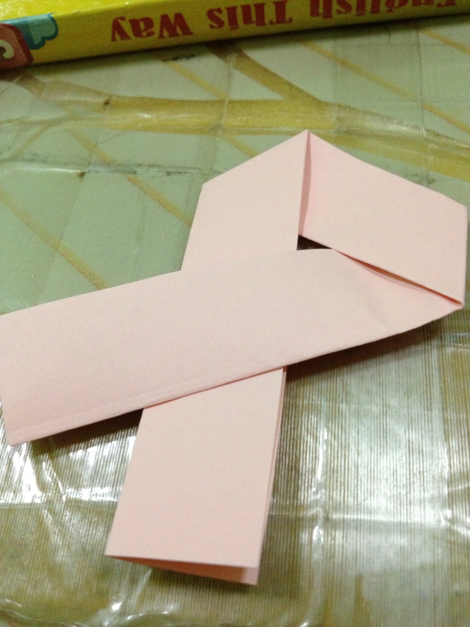Origami Of Ribbon