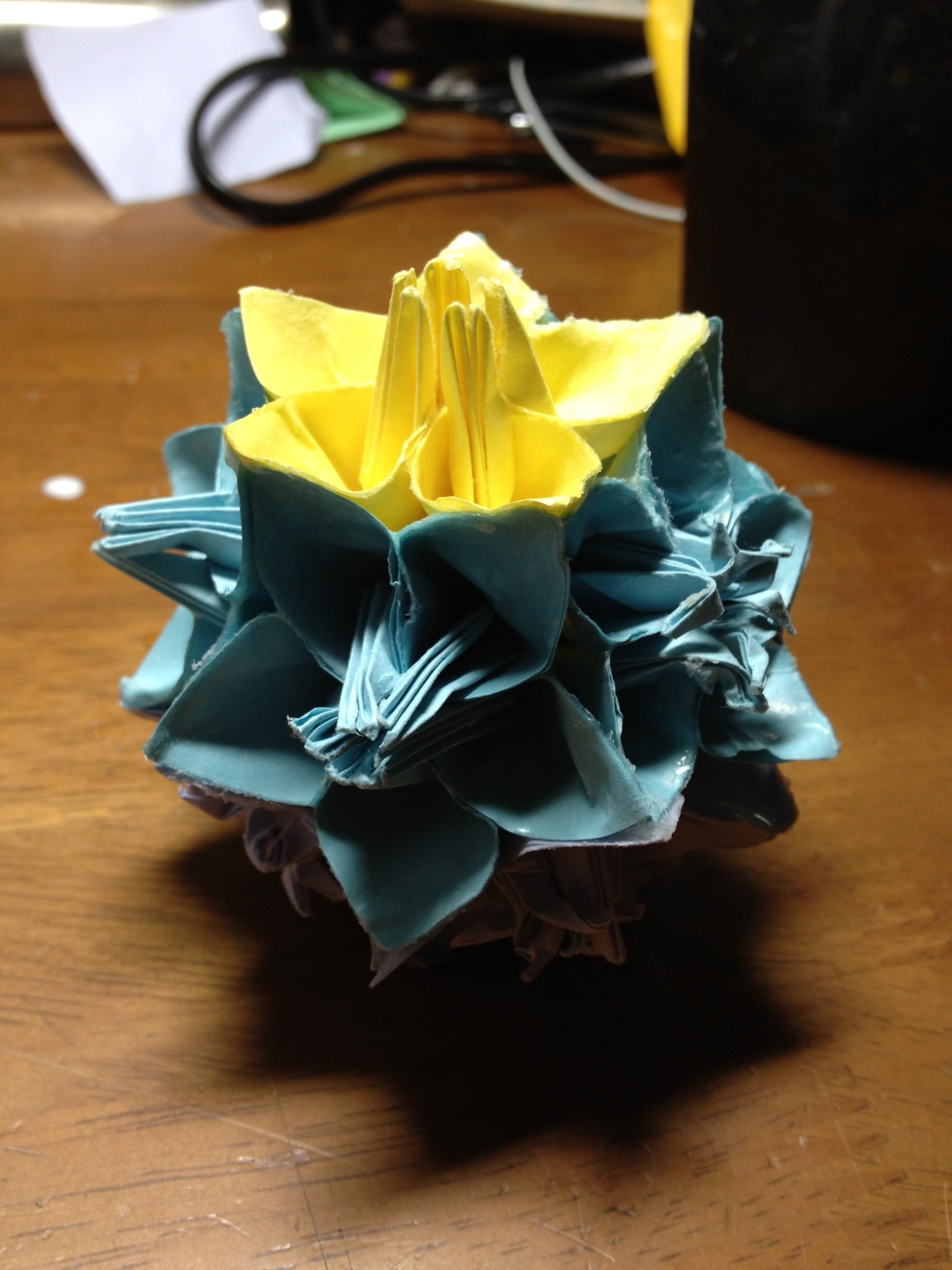 Origami Flower Ball How To Make An Origami Kusudama Flower Ball