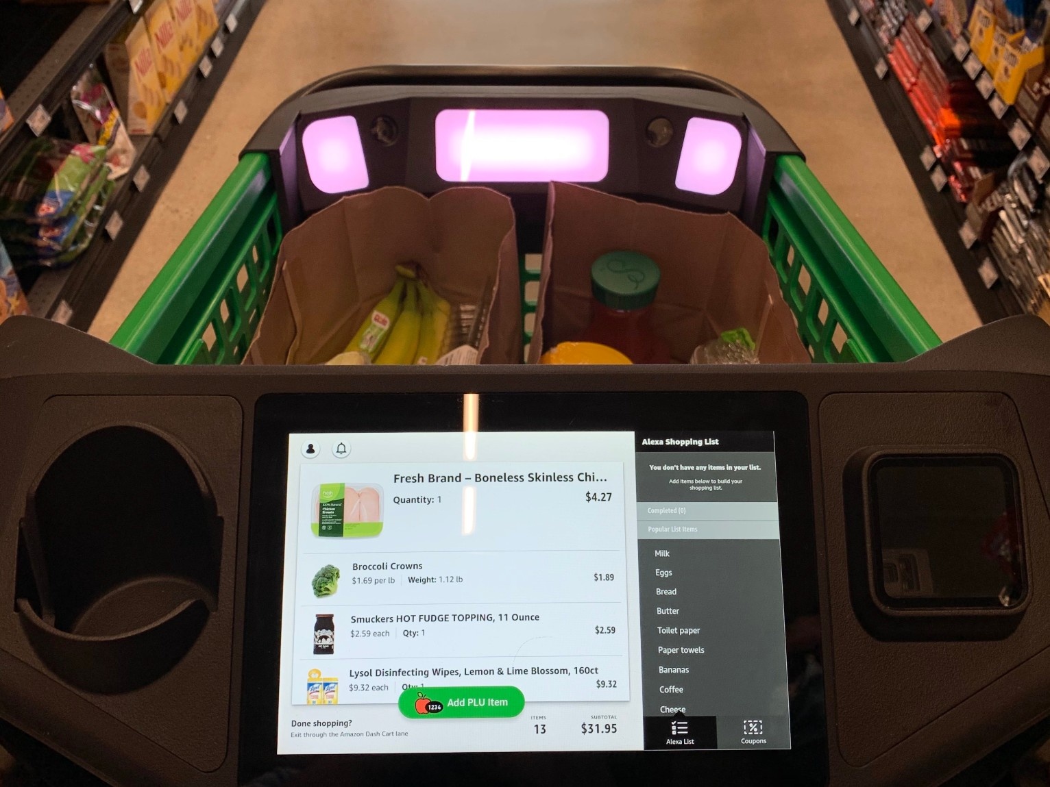 Shopping at Amazon's New Automated Supermarket in LA