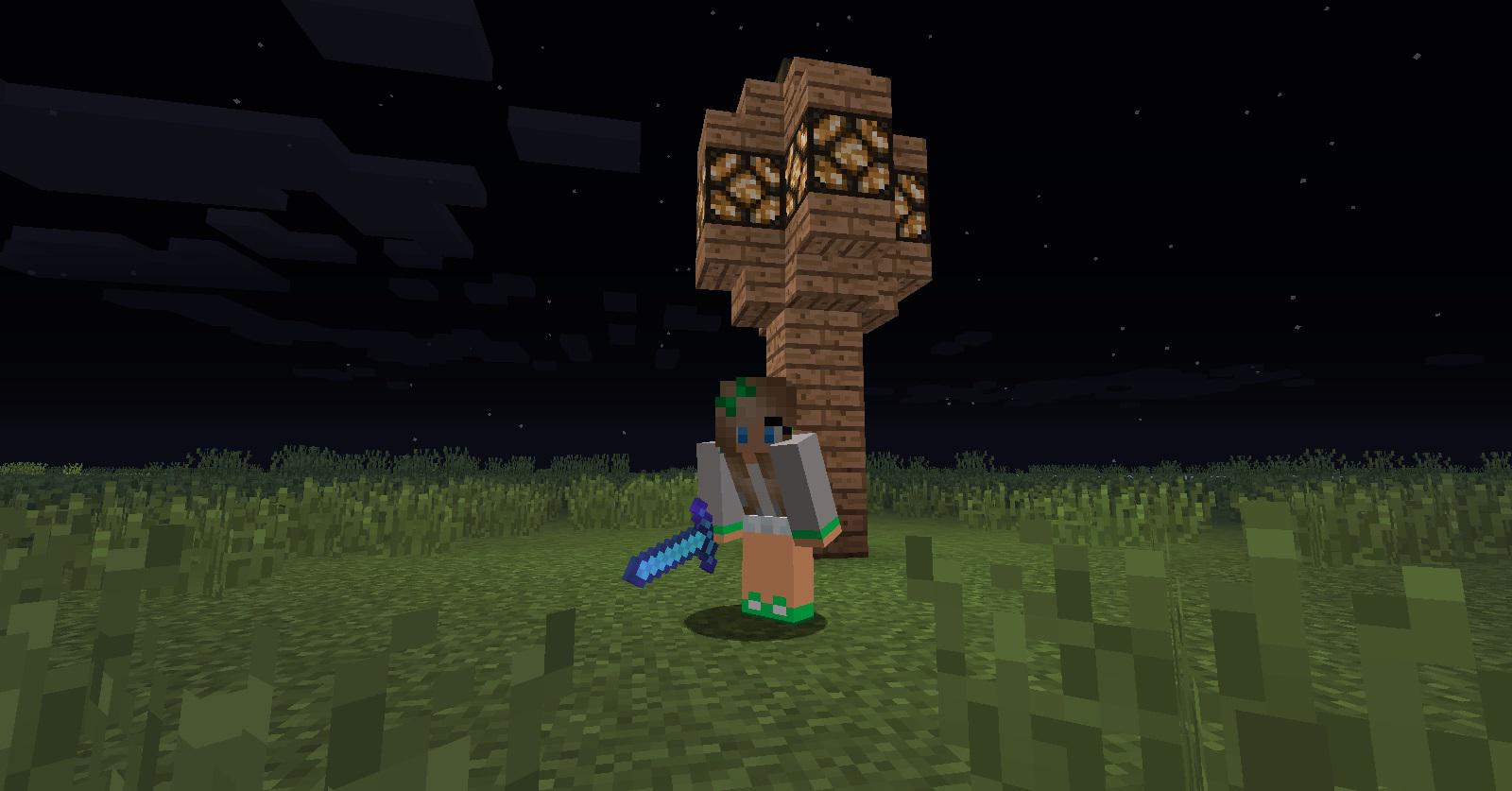 Minecraft Redstone Street Lamp
