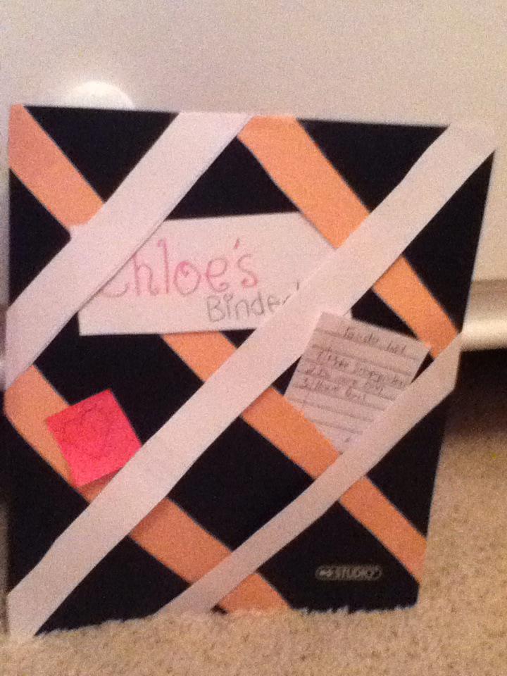 Binder Decorating Ideas For School