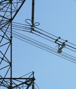Robot Rides Power Lines