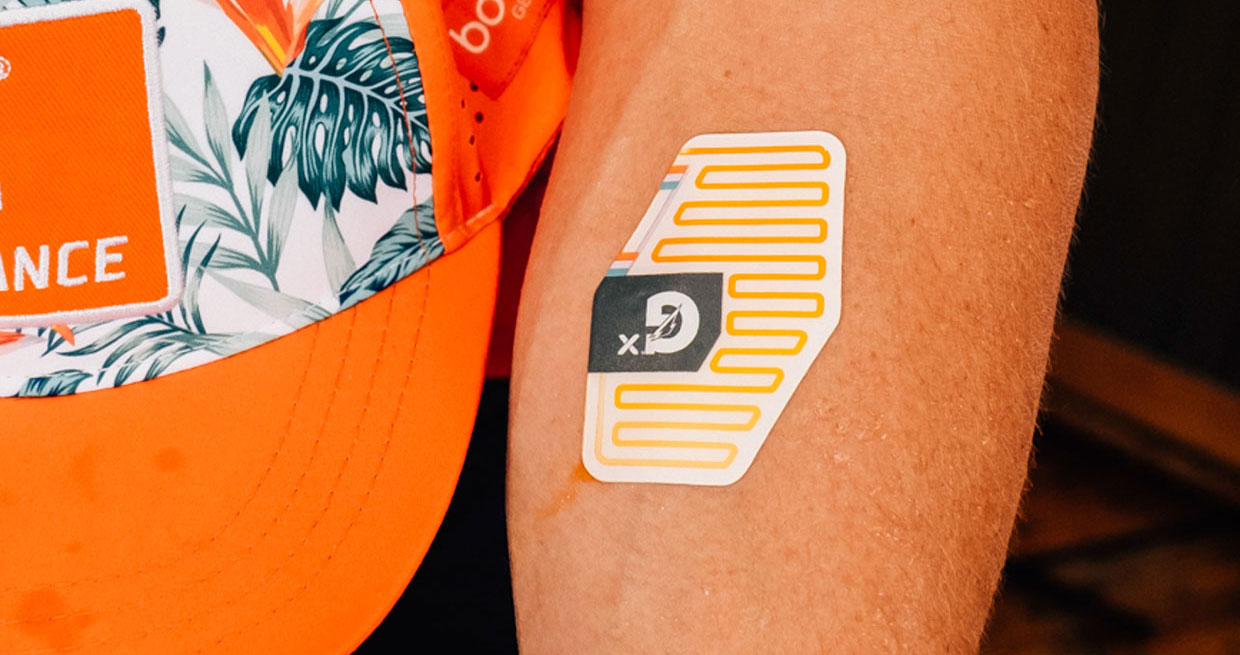 Athlete Sweating Gatorade