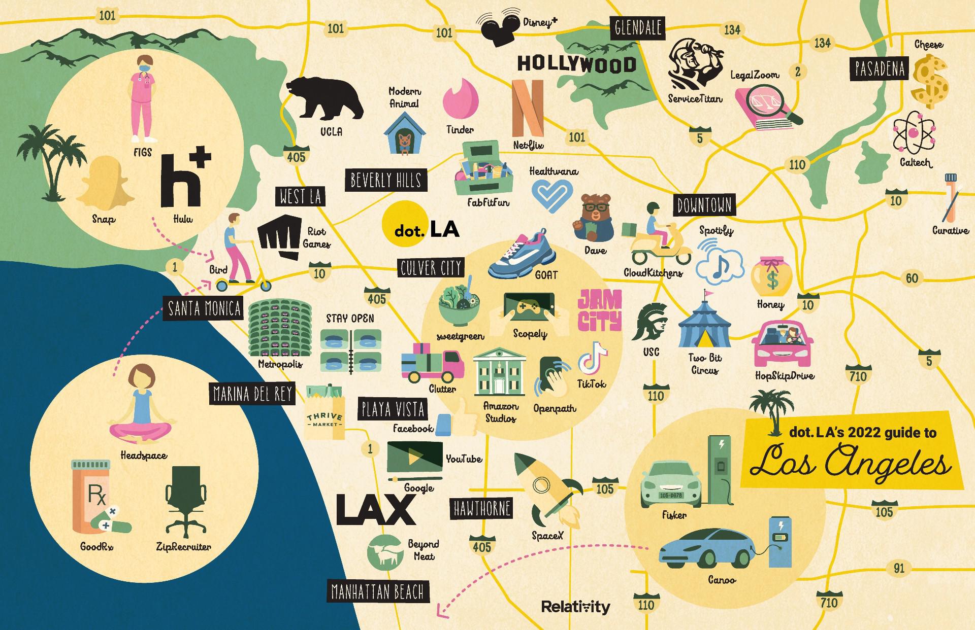 Here's What LA's Startup Scene Looks Like Today