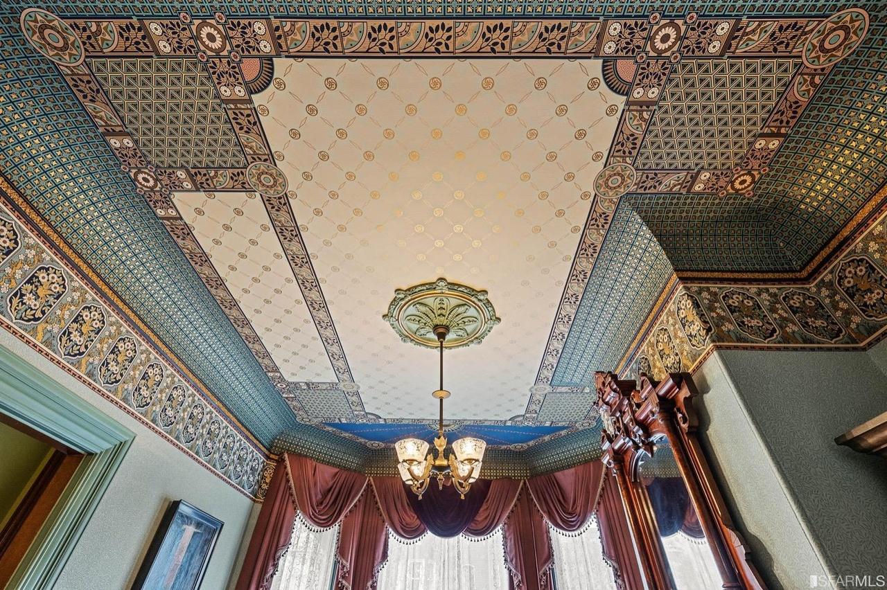 Victorian Ceiling Wallpaper Stripping Wallpaper. It's Sad, Because I