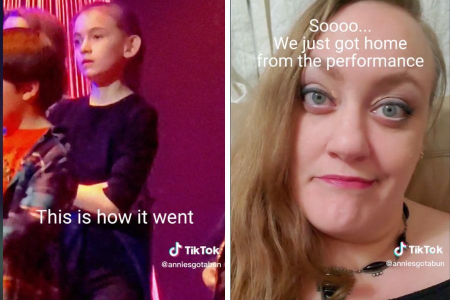 Mom Tells 9 Year Old Daughter To Smile More For School Show And