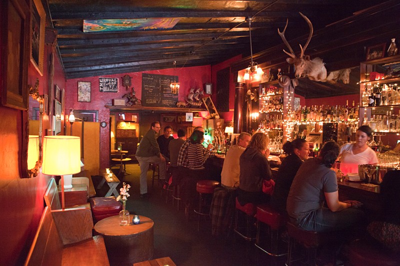Weird Art in Bars: Royal Cuckoo - 7x7 Bay Area