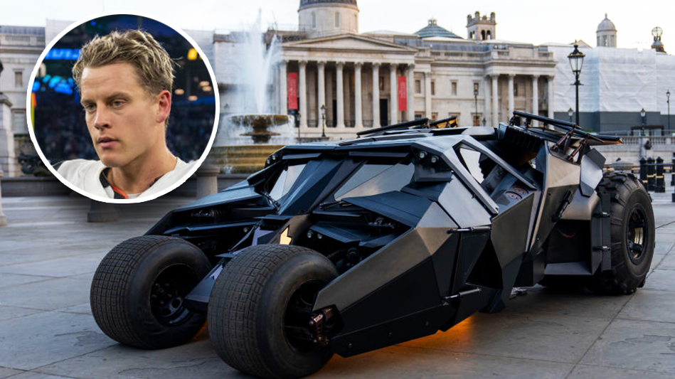 Bengals QB Joe Burrow bought a fully functional Batmobile for $3 ...