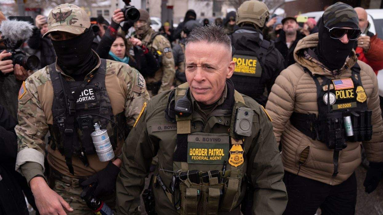 Border Patrol chief Greg Bovino and some of his masked agents will ...