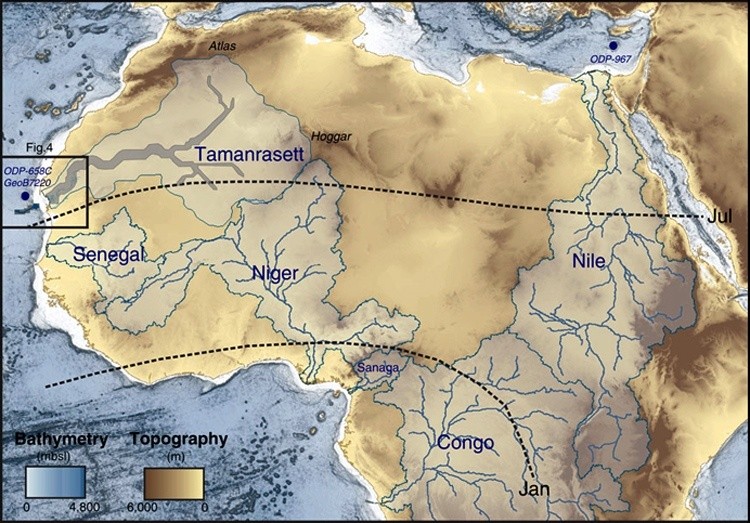 Ancient River System Flowed Under Sahara Desert (It Would Rank 12th ...