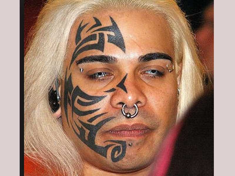 Think Before You Ink! Horrendous Bad Face Tattoos Gallery