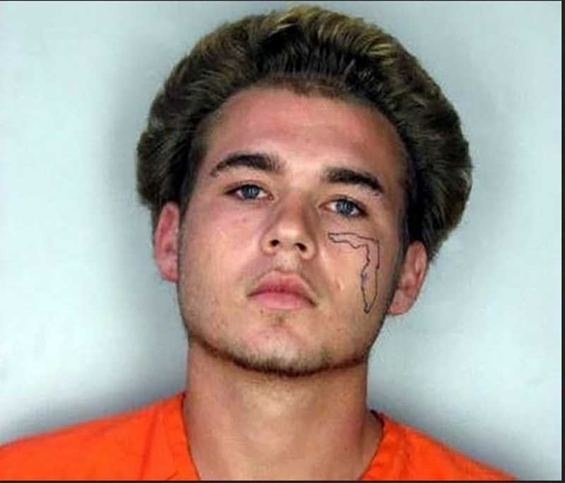 Tattooed Transsexual Poses For Most Terrifying Mugshot Ever Popdust