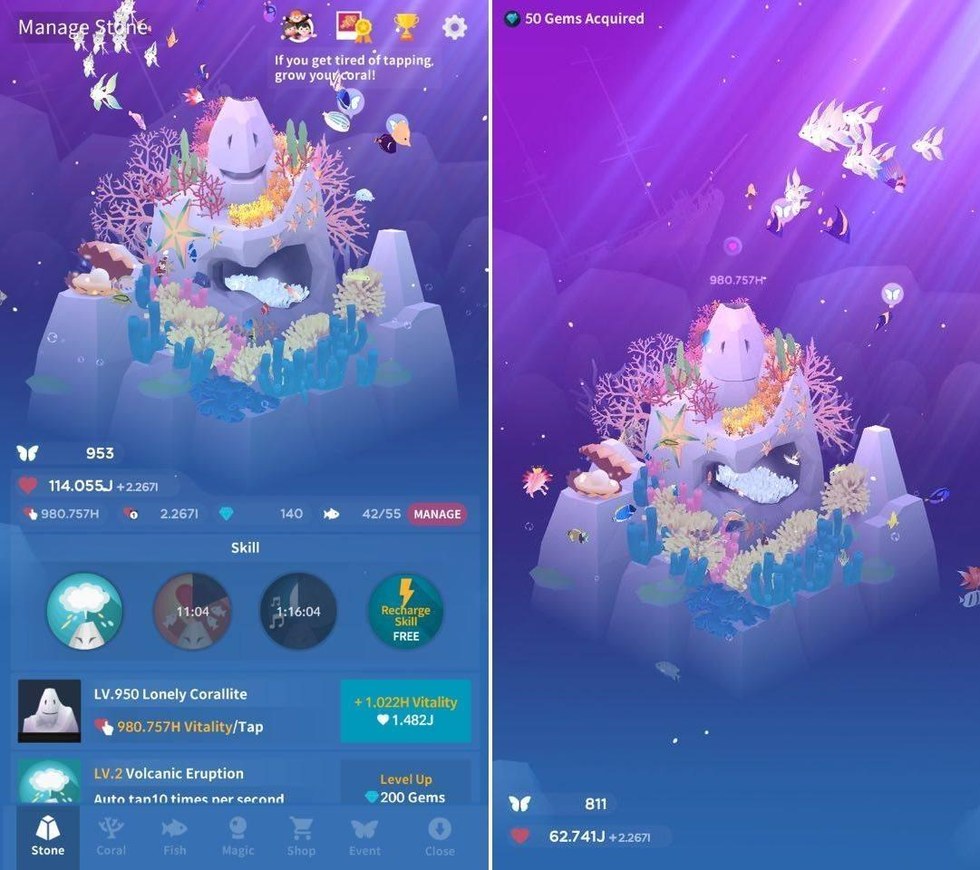 Review: Tap Tap Fish VR app lets you swim with the fishes - Gearbrain