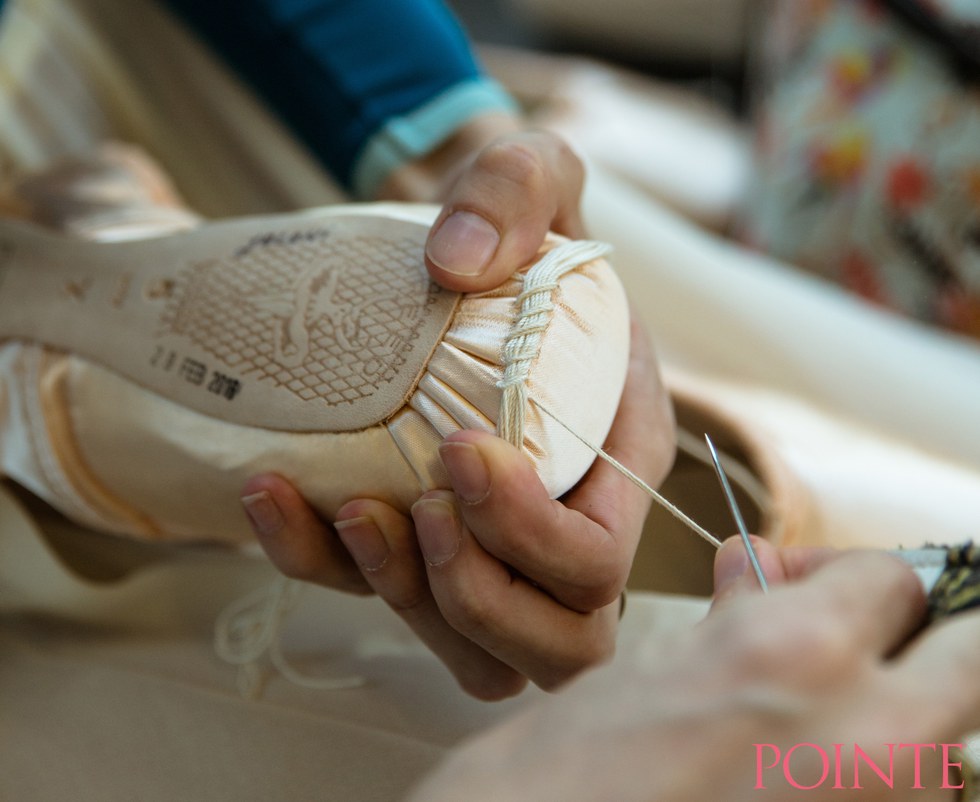 Tips for Darning Pointe Shoes